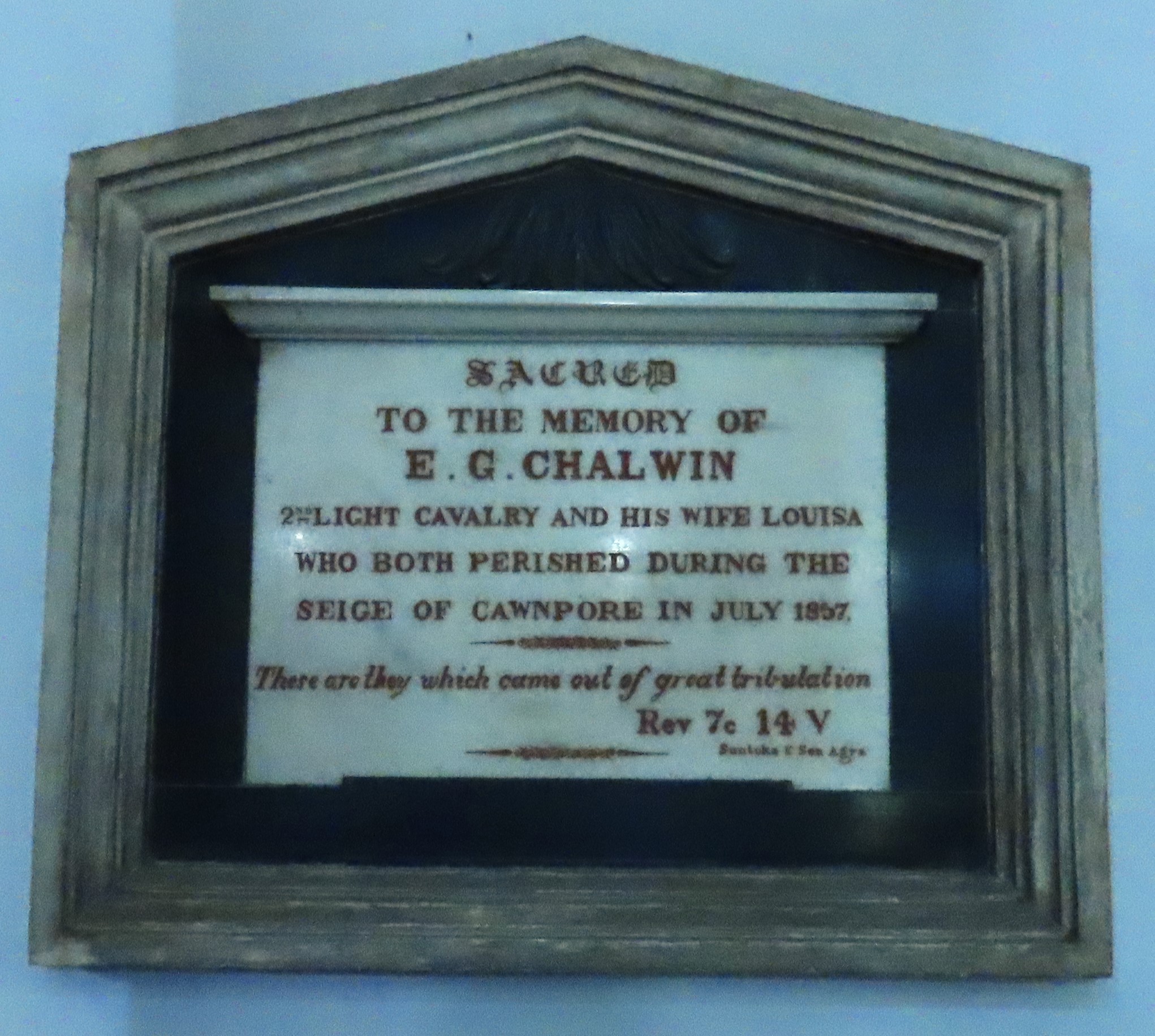 Victims of Cawnpore, Indian Regiments – Mutiny Reflections
